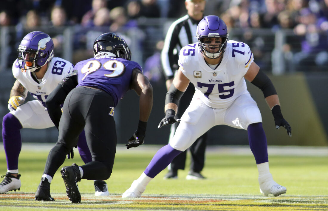 Vikings place starting linemen O’Neill, Schlottman on IR | News, Sports ...